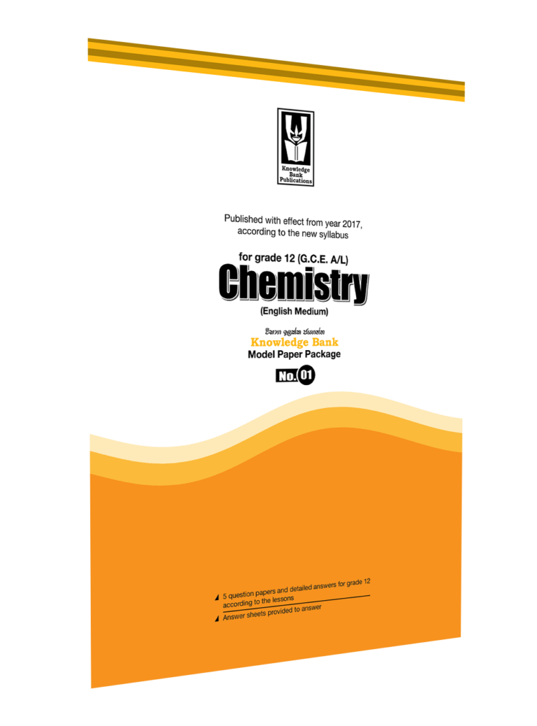 Grade 12 Chemistry Resource Book Sinhala Medium – Knowledge Bank Academy