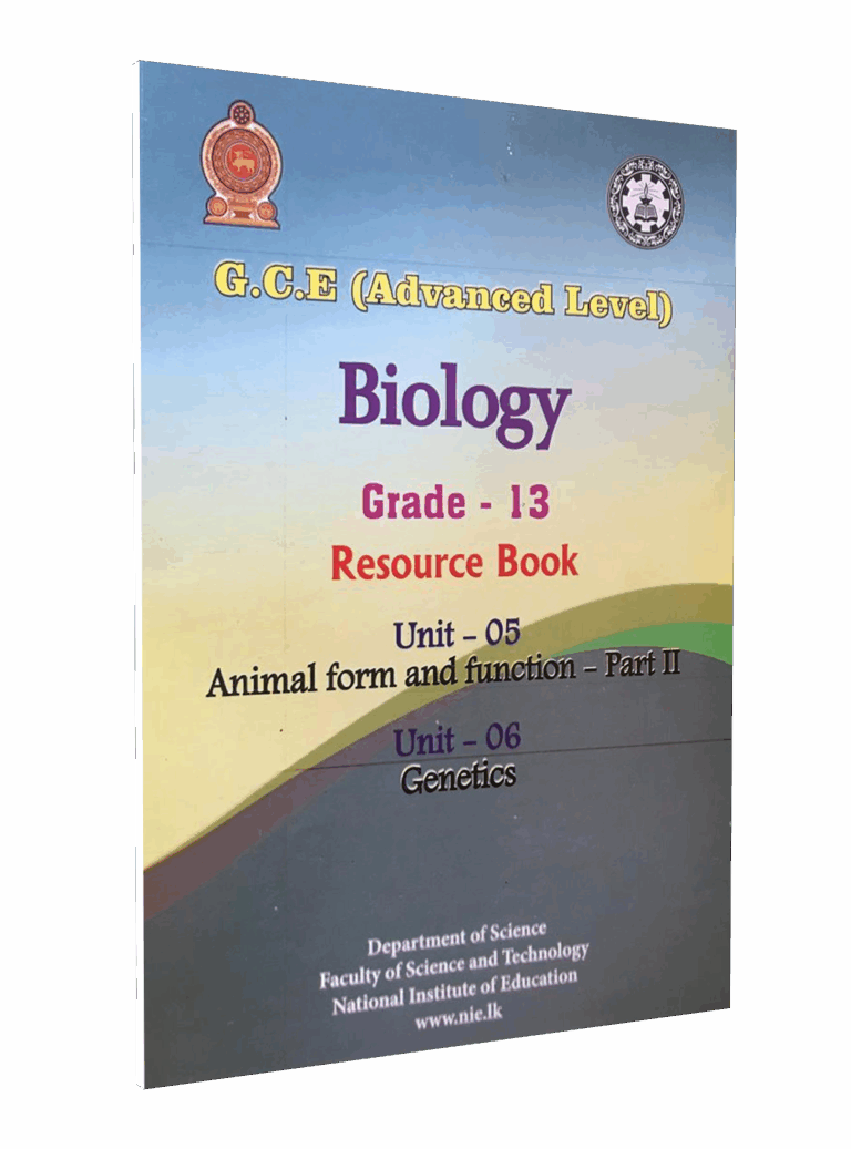 Grade 13 Biology Resource Book (Units 5(ii) – 6) English Medium ...