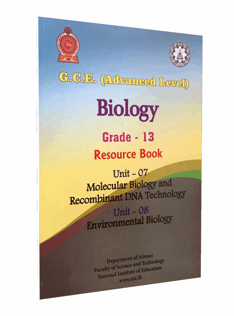 Grade 13 Biology Resource Book (Unit 7 & Unit 8) English Medium ...