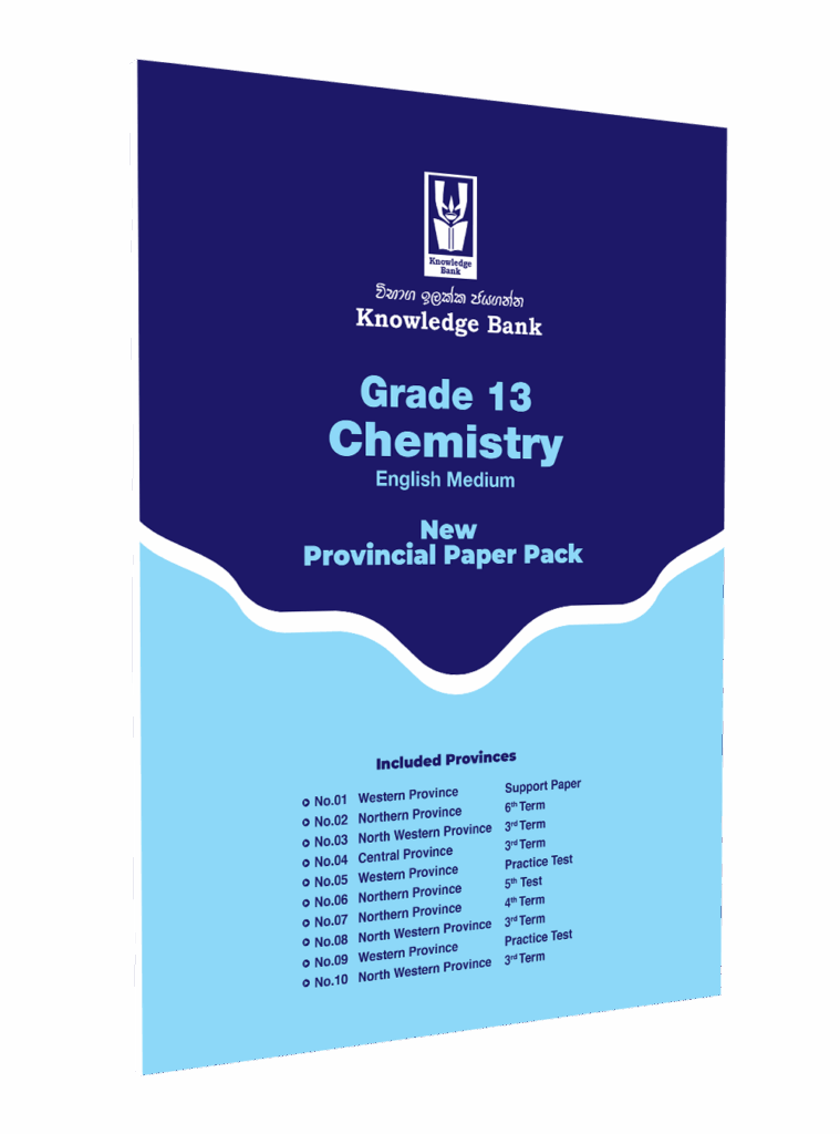 Chemistry Provincial Paper Pack – Grade 13 ( English Medium ...
