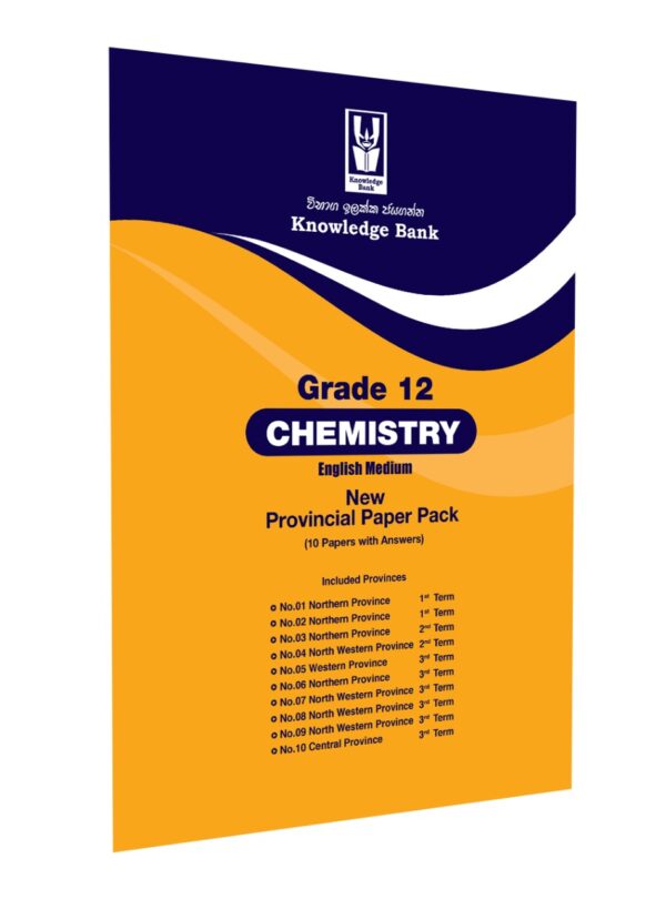 Chemistry Provincial Paper Pack – Grade 12 ( English Medium ...